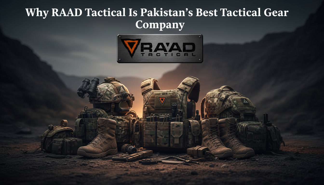 Why RAAD Tactical Is Pakistan’s Best Tactical Gear Company